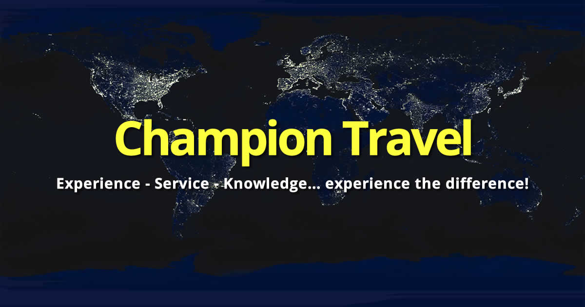 Champion Travel Franchise Opportunity - Champion Travel